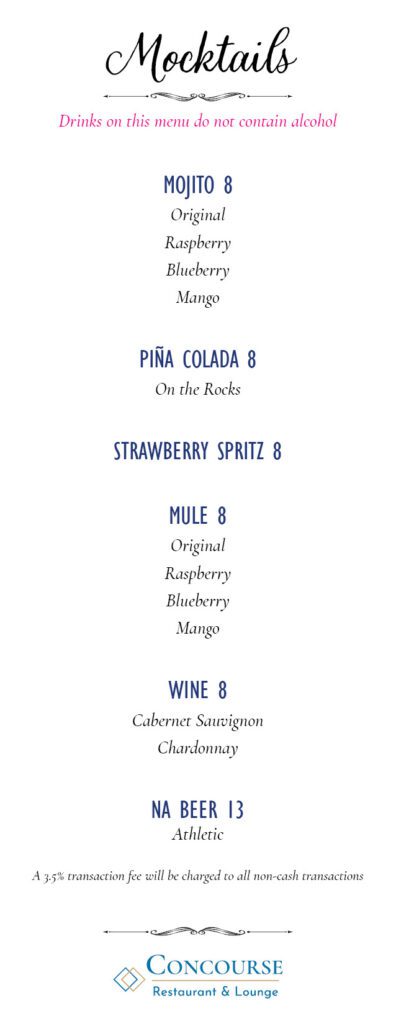 Concourse Restaurant & Lounge | The Osthoff Resort