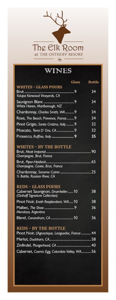 The Elk Room | The Osthoff Resort