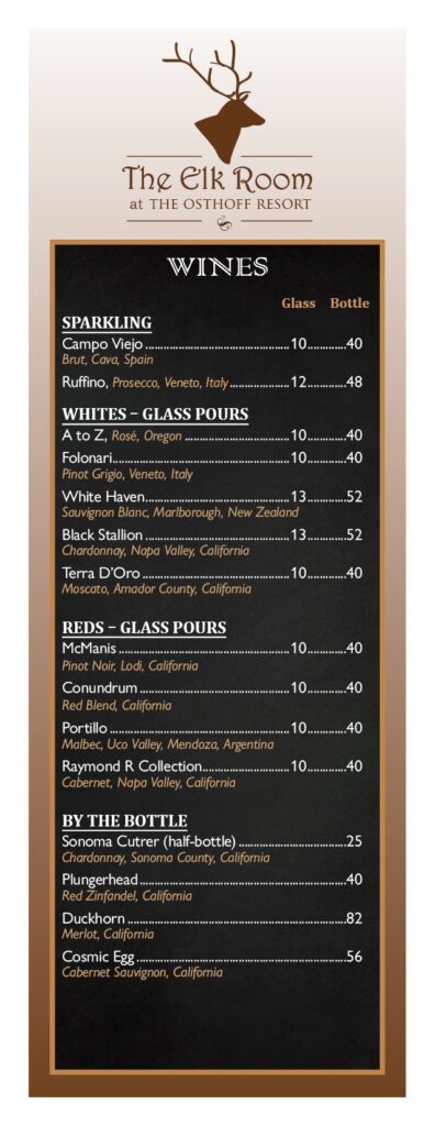 The Elk Room | The Osthoff Resort