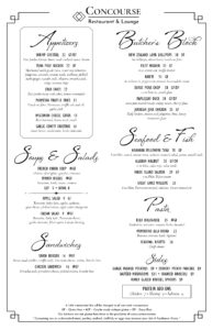 Concourse Restaurant & Lounge | The Osthoff Resort