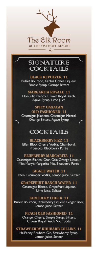 The Elk Room | The Osthoff Resort and Spa