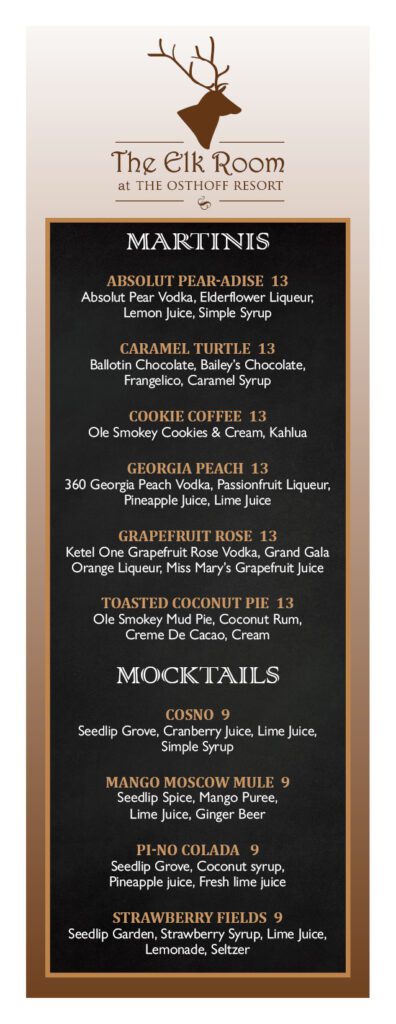 The Elk Room | The Osthoff Resort and Spa