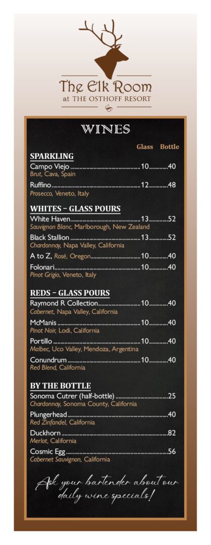 The Elk Room | The Osthoff Resort and Spa