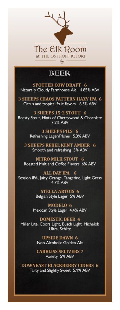 The Elk Room | The Osthoff Resort and Spa