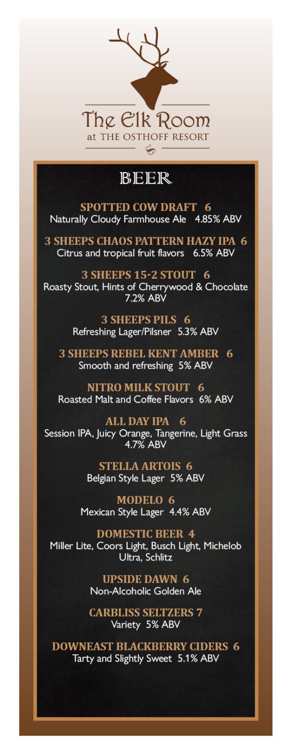 The Elk Room | The Osthoff Resort and Spa