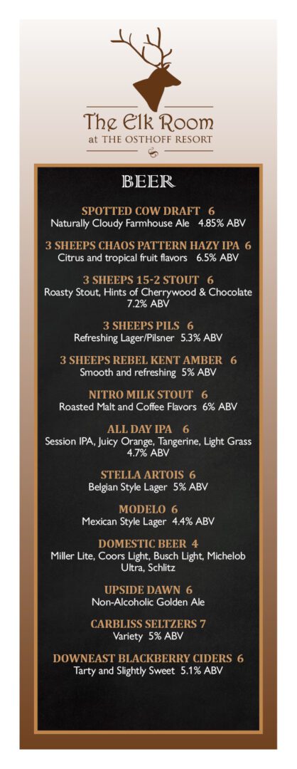 The Elk Room | The Osthoff Resort and Spa