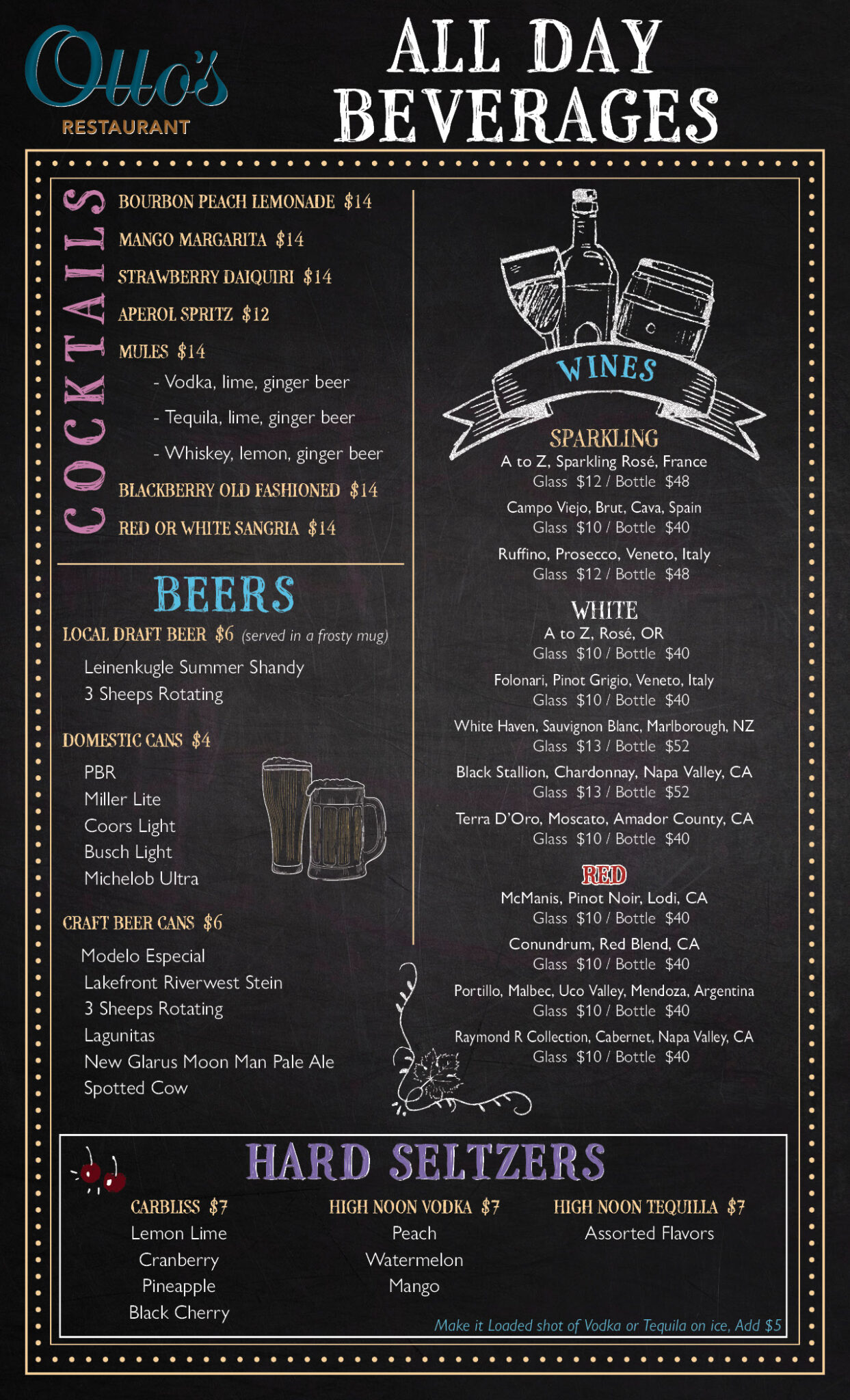 Otto’s Restaurant | The Osthoff Resort