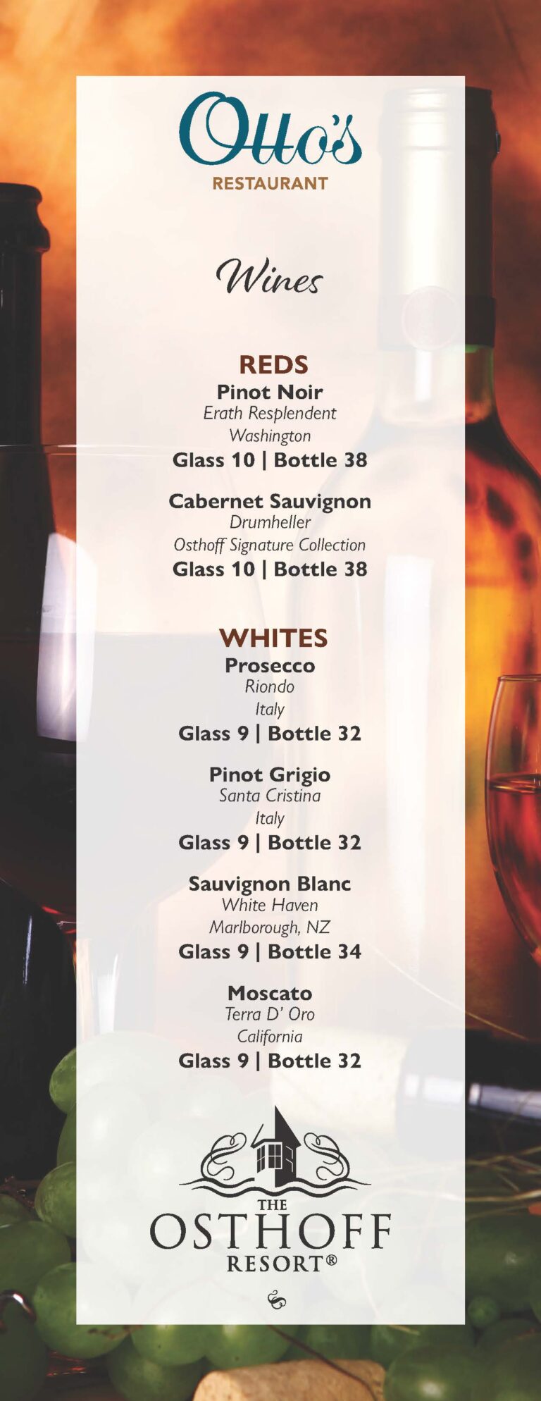 Otto’s Restaurant | The Osthoff Resort