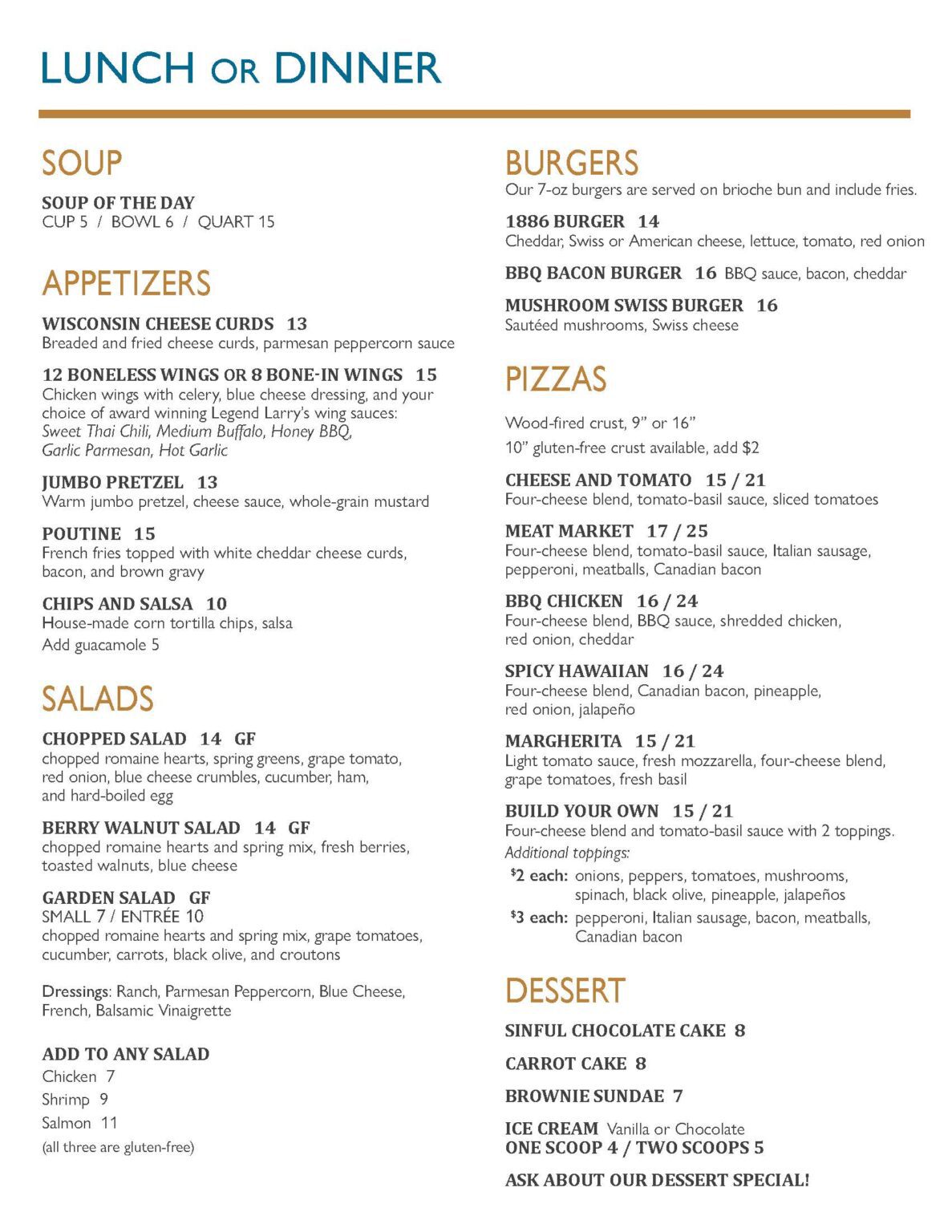 Otto’s Restaurant | The Osthoff Resort