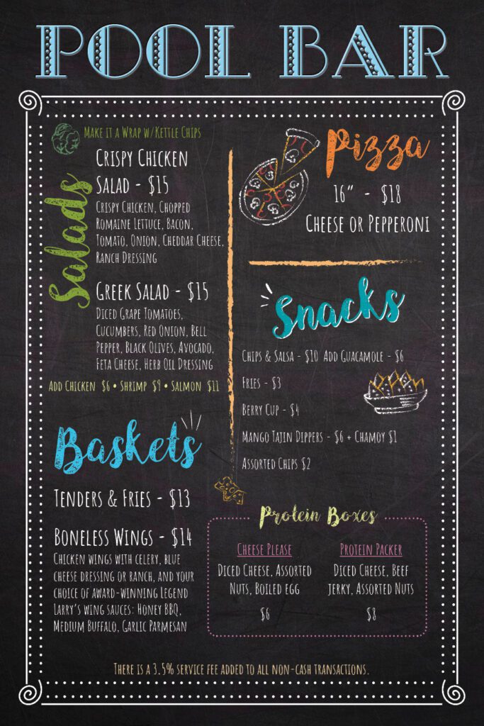 Poolside Dining | The Osthoff Resort and Spa